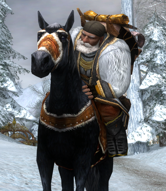 Snow horse | Cosmetic Lotro